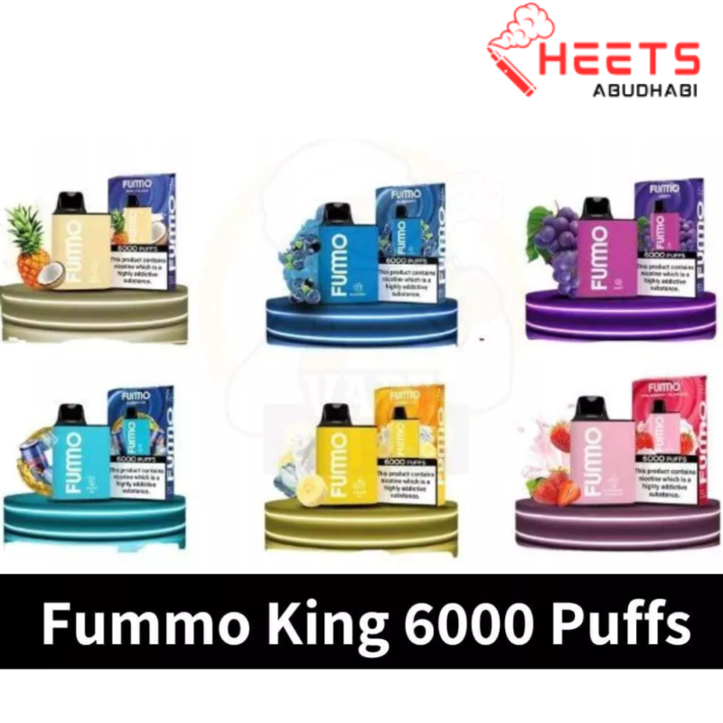 Fumo King 6000 Puffs Disposable Vape In Dubai